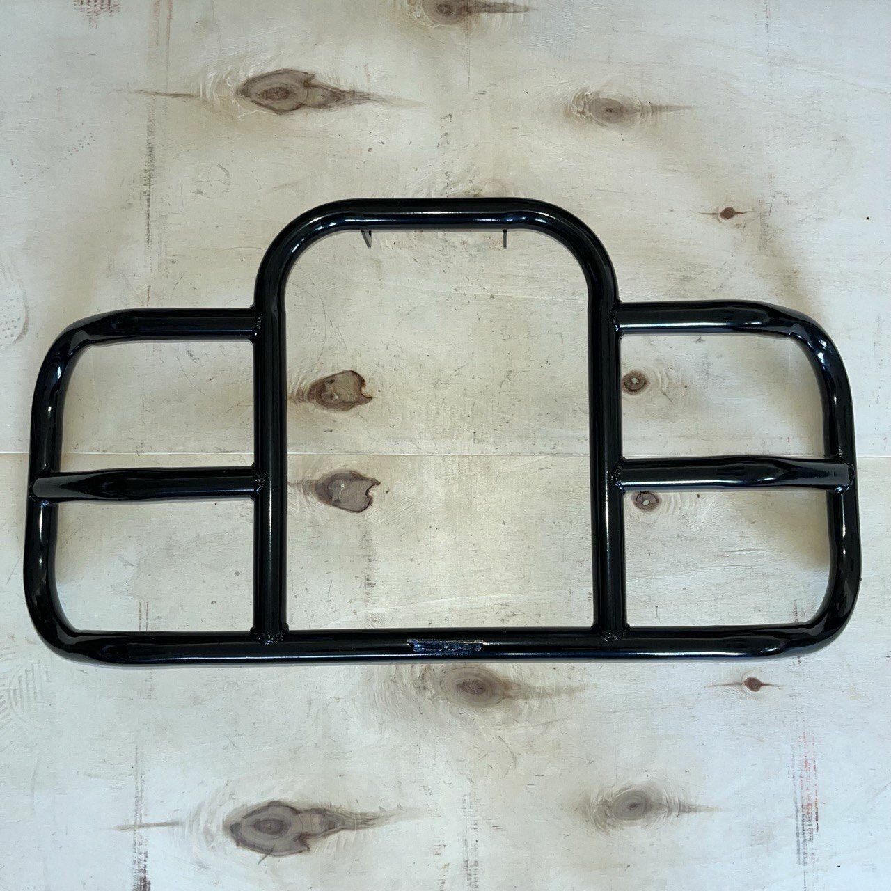 Дуги безопасности на мопед Альфа (с креплением, черные)