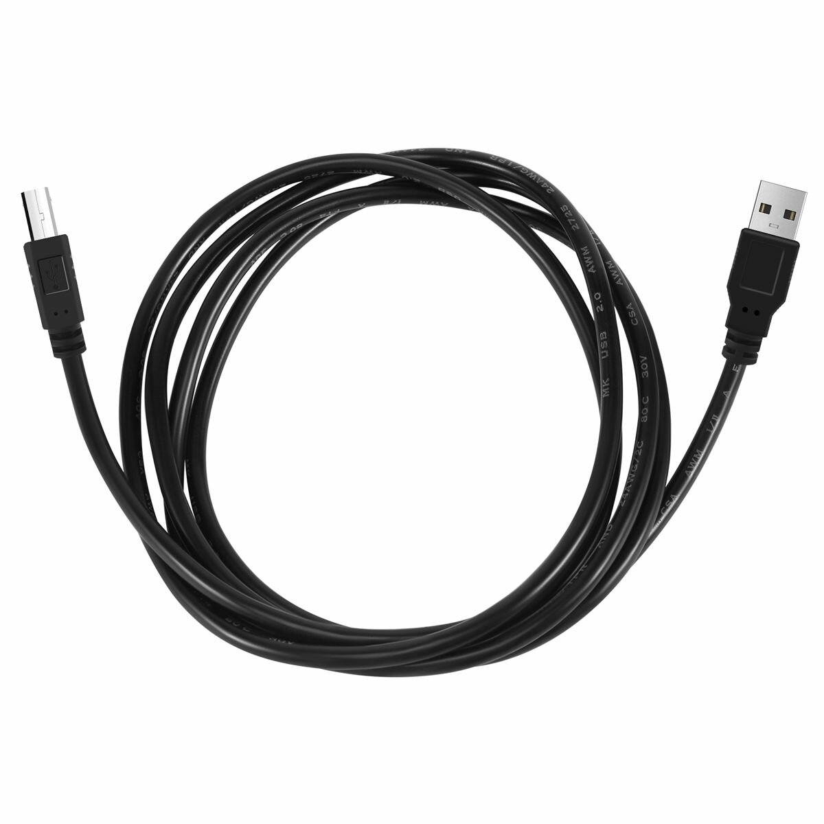 Для кабеля принтера USB 2.0 A-B 1,8 м