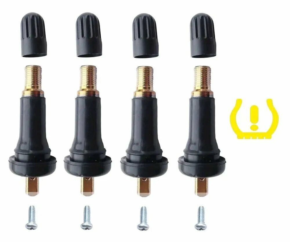 Вентиль для бескамерных шин, 4 шт.