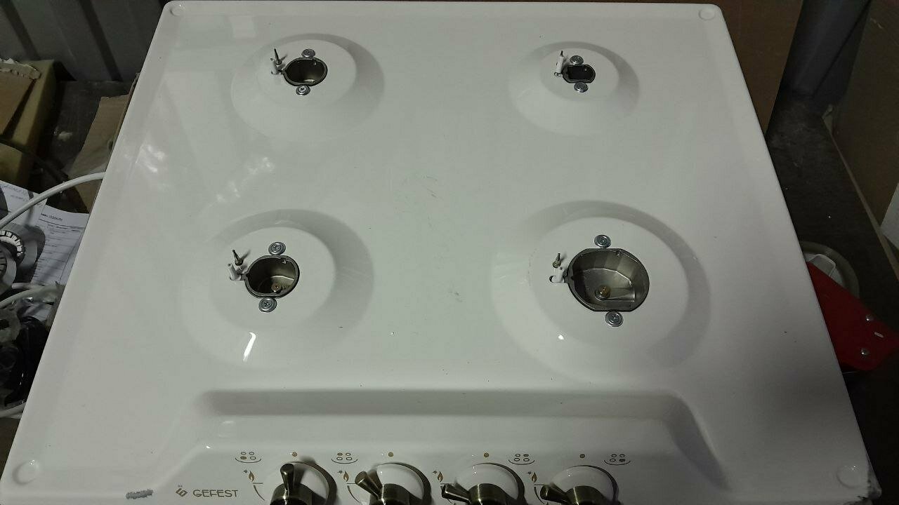 Поверхность газовая GEFEST ПВГ 1212 К55 кремовый эмаль