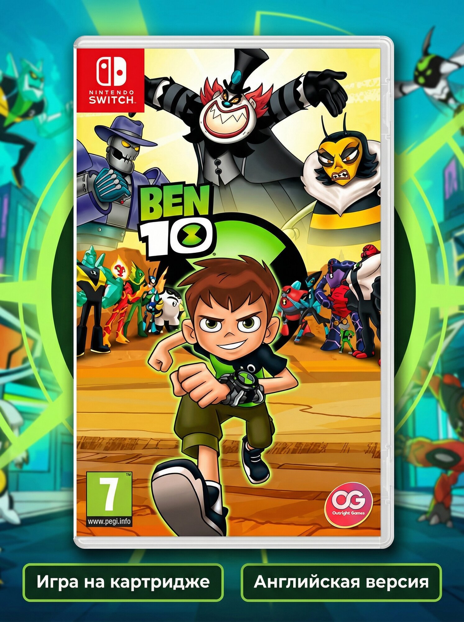 Игра Ben 10 (Nintendo Switch, Английская версия)
