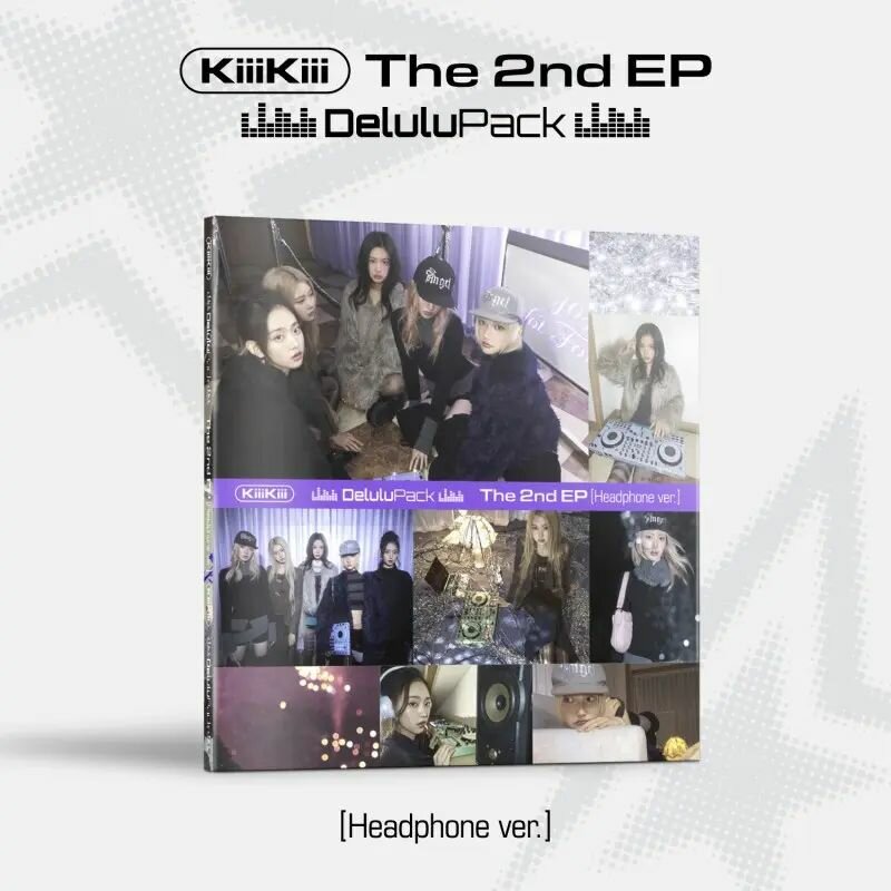 KiiiKiii DELULU PACK 2-й EP-альбом HEADPHONE