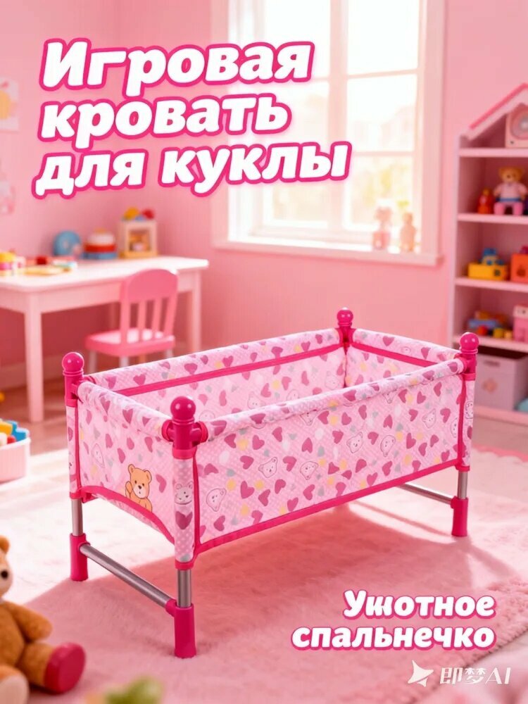Куклы Игрушки кровать