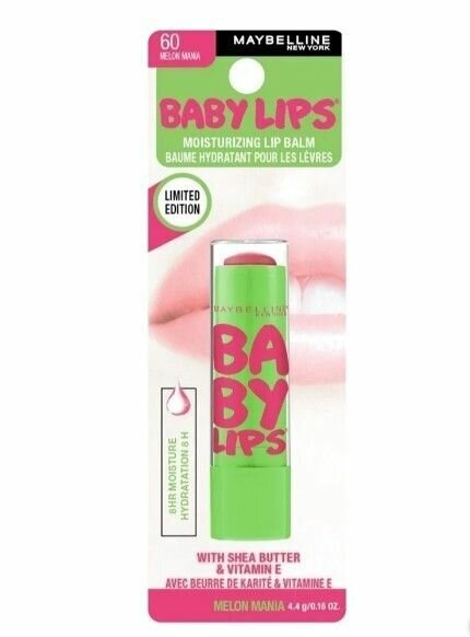 Maybelline New York Baby Lips, Блеск для губ, оттенок melon mania