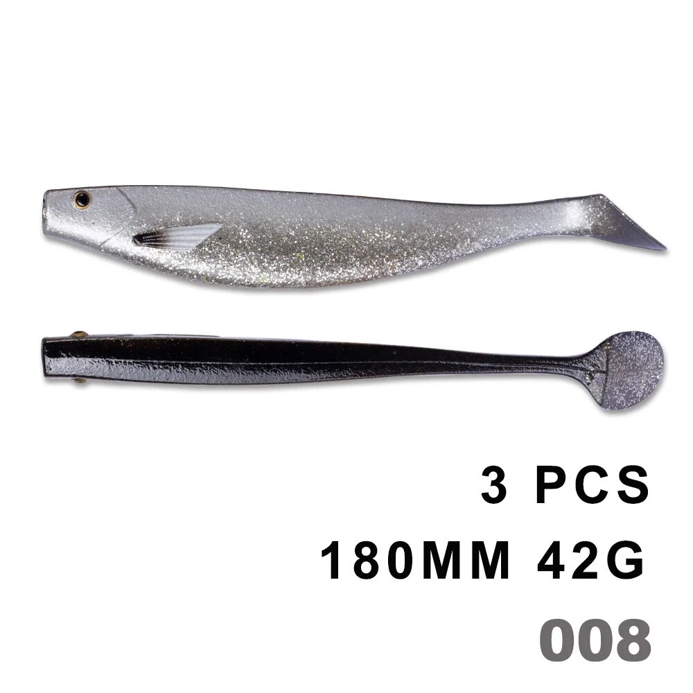 HUNTHOUSE Big Fishing Soft Lure Pro Shad Lure Berserk для морской рыбалки 180mm 008-3