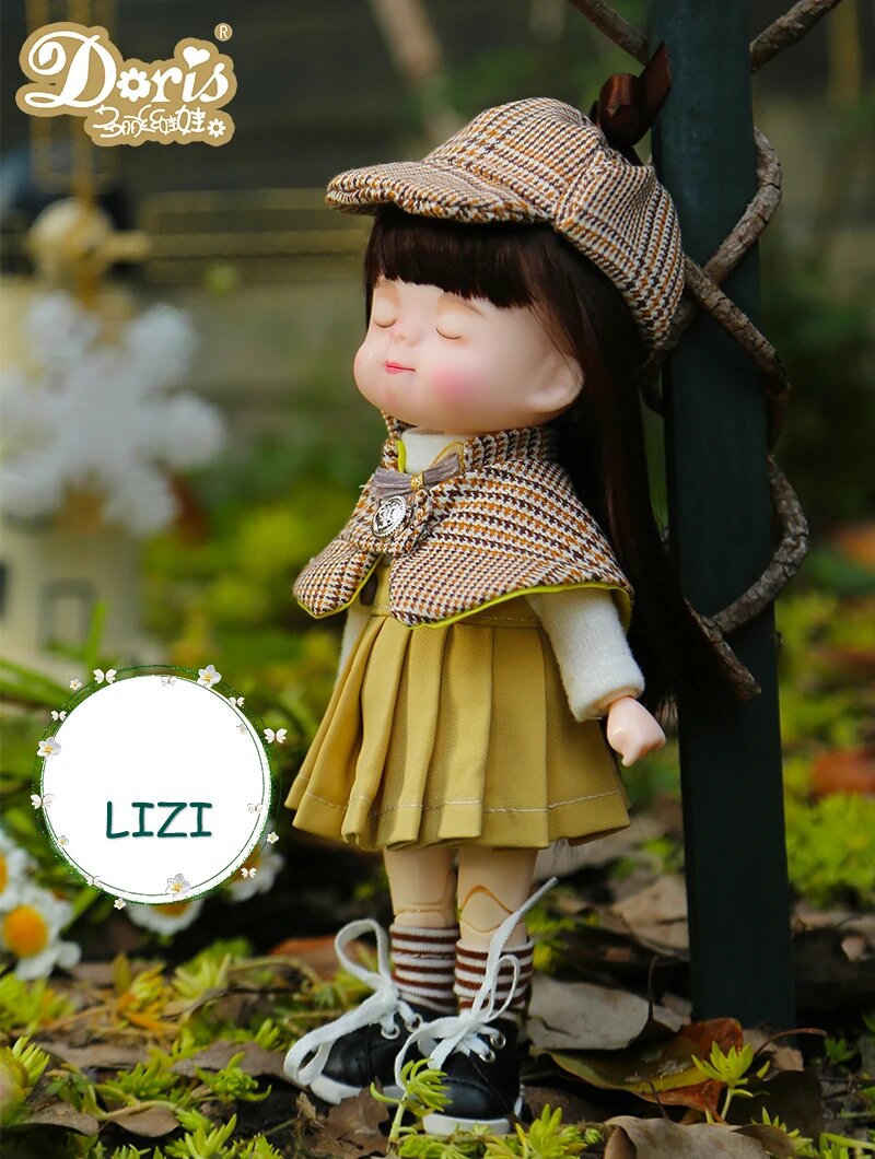 Doris BJD кукла 22,5 см плачущее лицо пластик