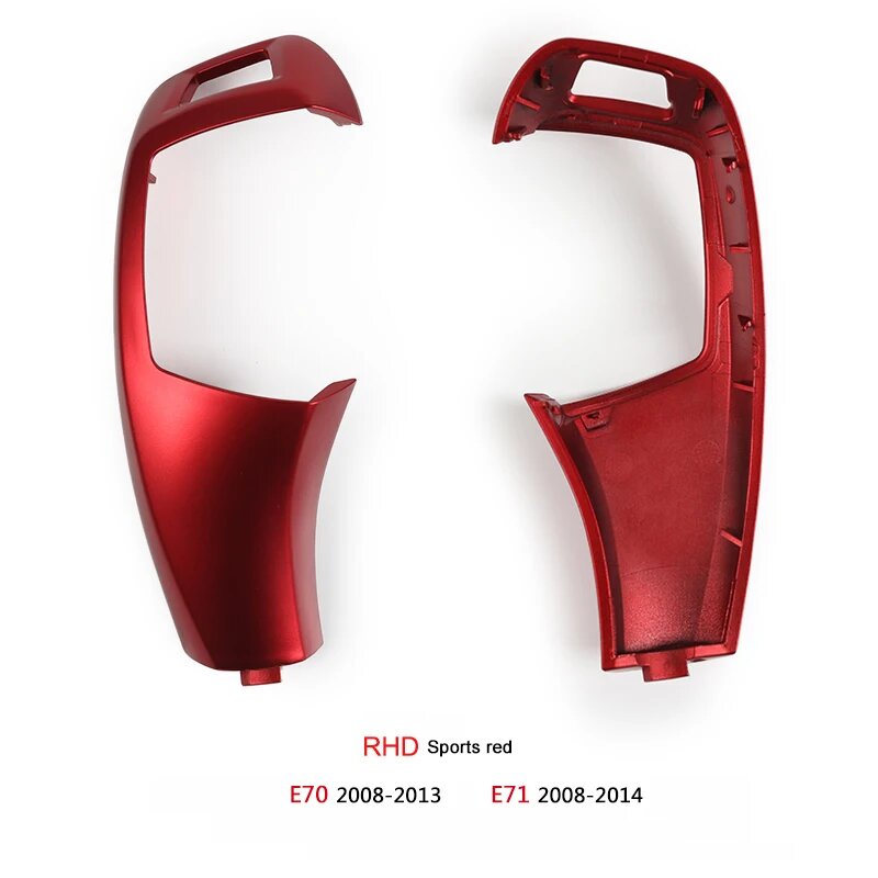 Крышка рычага КПП BMW E70 E71 RHD Sports red