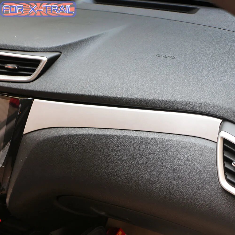 Декоративная часть крышки перчатки из АБС-пластика для Nissan Qashqai J11 X-trail T32 2014-2016