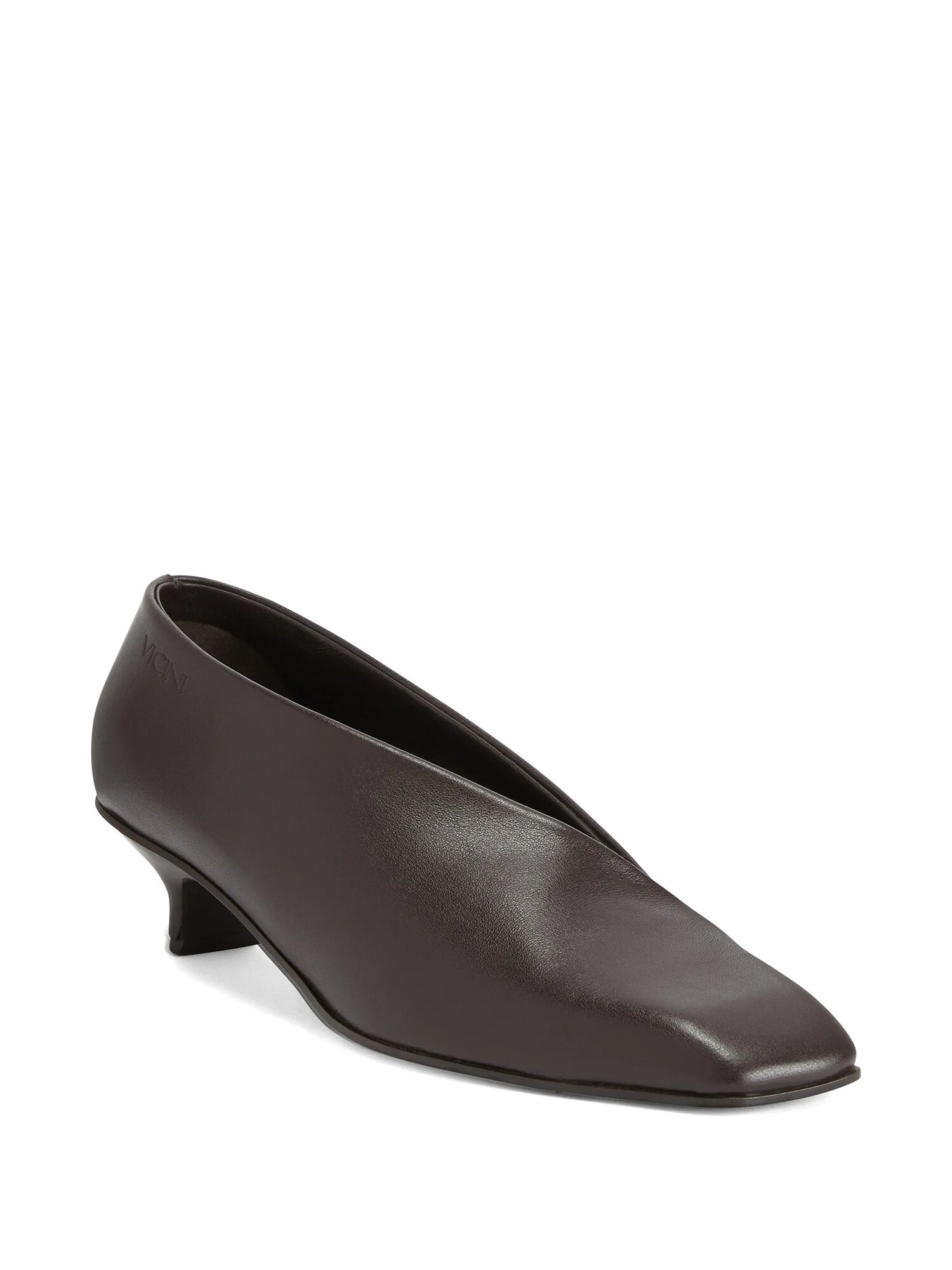 Туфли Vicini Asymmetrical-cutout square pumps, размер 39 — фото 1