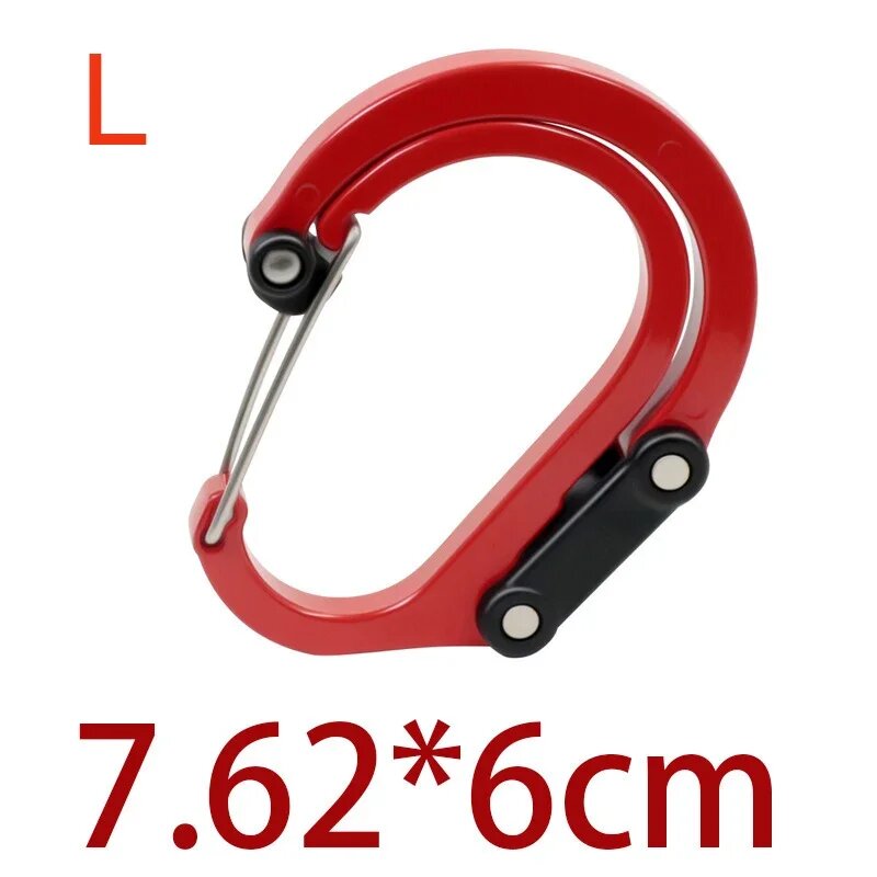 TRALOW Карабин для навешивания тяжелых предметов Красный, 1 Red L