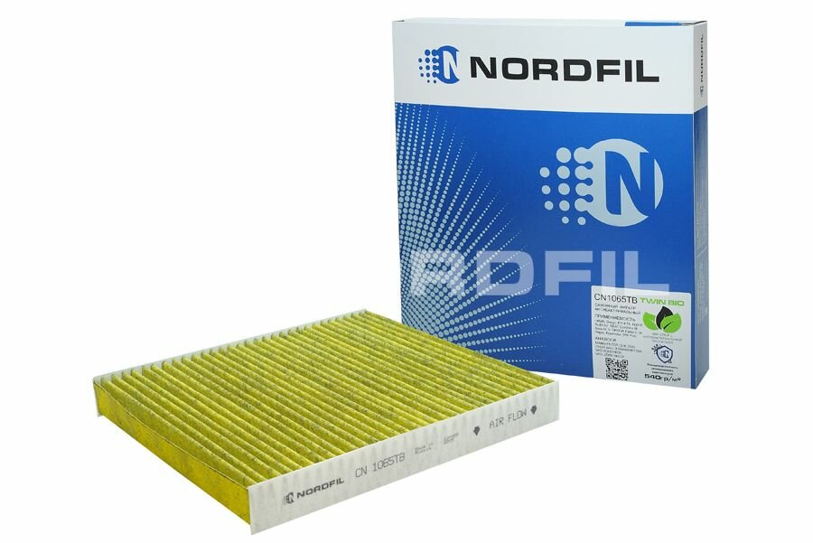 NORDFIL Фильтр салона для антибактериальный TWIN BIO HAVAL Dargo Audi A2 Seat Cordoba III Ibiza IV V Skoda