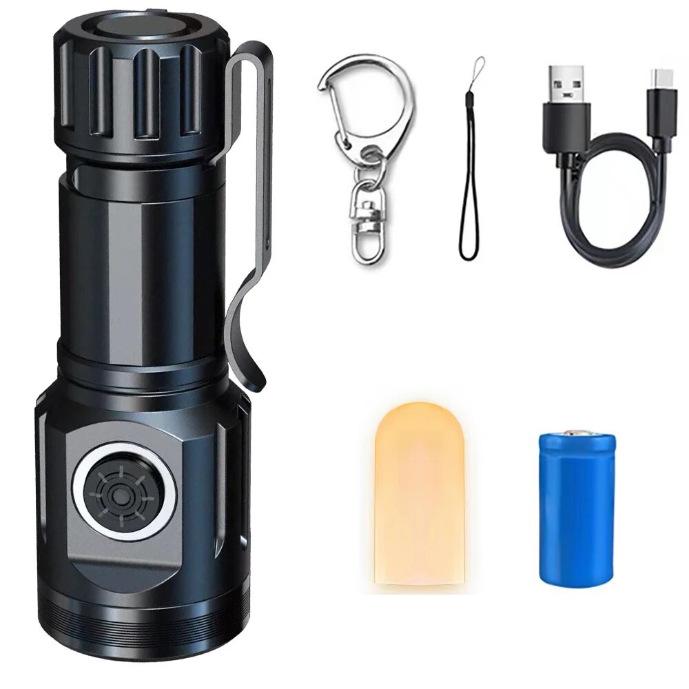 BORUiT S60 Перезаряжаемый Фонарик