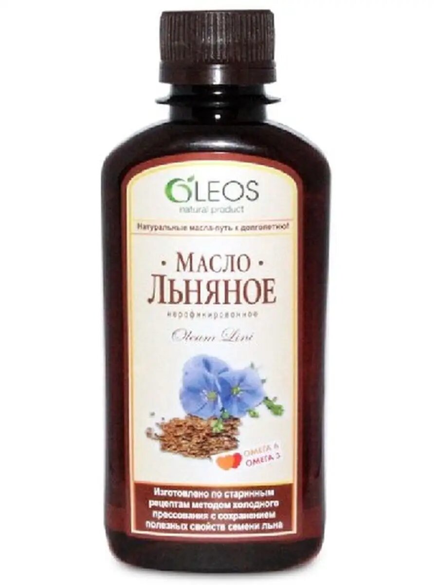 Oleos масло льняное 200 мл