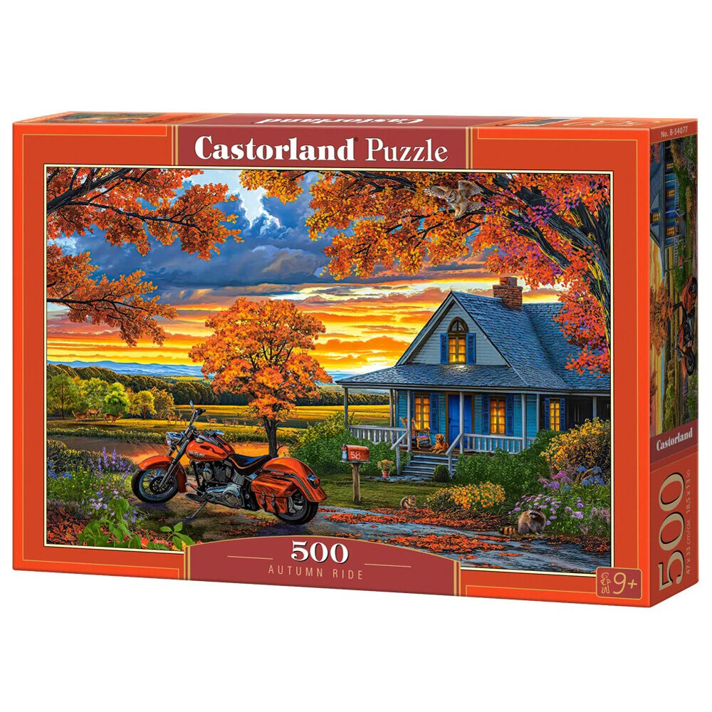 Пазл Castorland 500 Осенняя поездка, арт. B-54077, классический