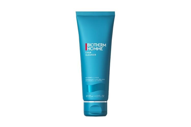 BIOTHERM мужское очищающее молочко увлажняющее освежающее отшелушивающее контроль себума, 125ml