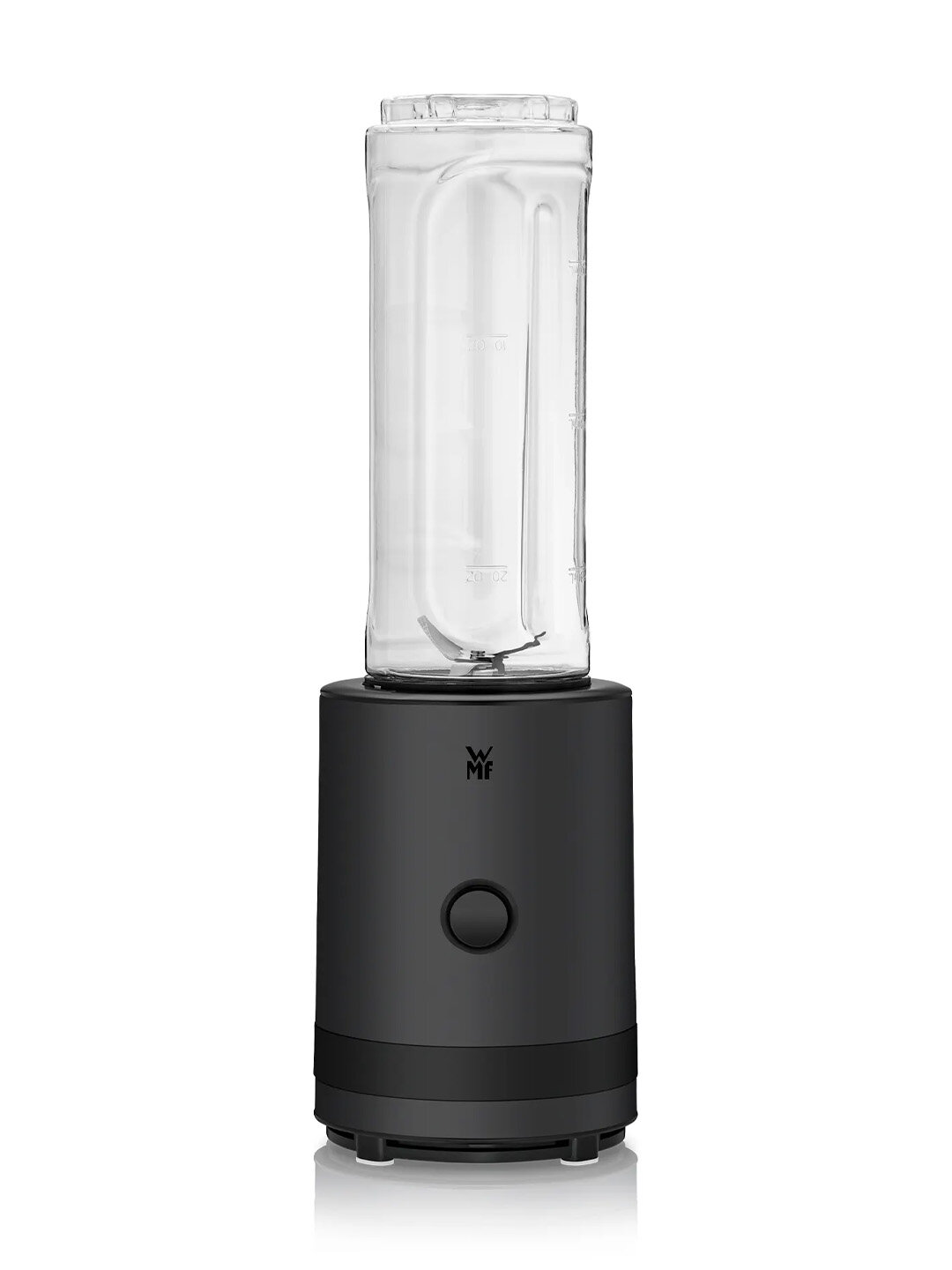 Электрический блендер WMF Kitchenminis Smoothie-to-go black, 300 Вт, нержавеющая сталь/тритан