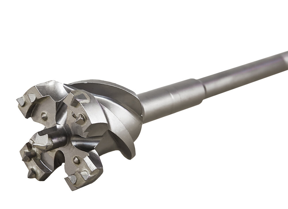 Бур SDS-MAX проломный ПРАКТИКА 80 х1000 мм