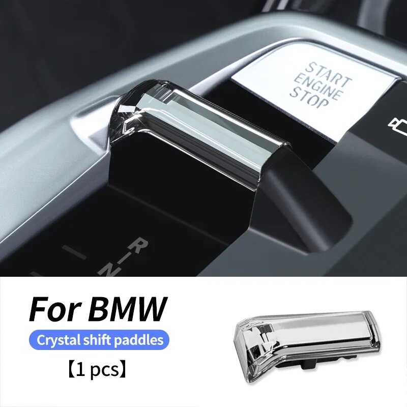 Для BMW X1 X2 IX1 2023 2024, автомобильные хрустальные лепестки переключения передач, замена хрустальной ручки, ручка переключения передач, автомобильные аксессуары