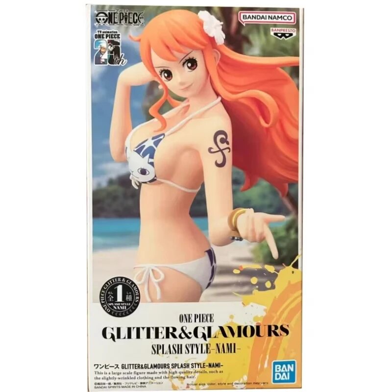 Фигурка One Piece Nami Glitter & Glamours Splash Style, цвет Nami