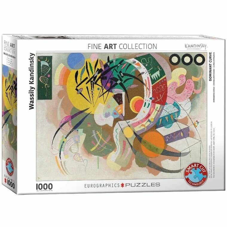 Пазл Eurographics -"Доминирующая кривая", 1000 эл. - 7072638