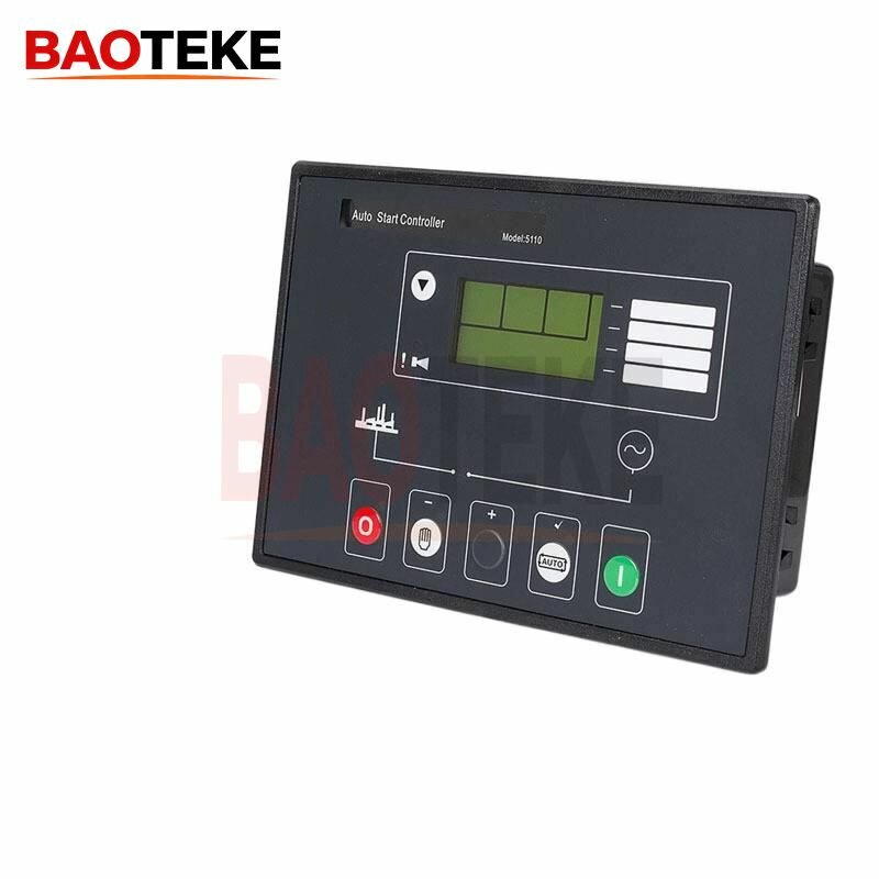 BAOTEKE DSE5110 Контроллер автоматического запуска дизель-генератора ЖК-панель