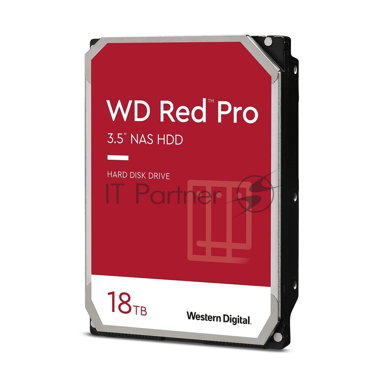 Жесткий диск WD Red™ Pro WD181KFGX 18ТБ 3,5" 7200RPM 512MB (SATA-III) NAS