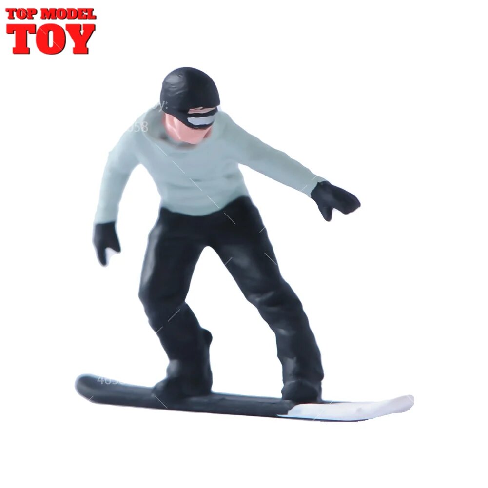 Фигурки сноубордистов MAK 1/64 1/43 1/87