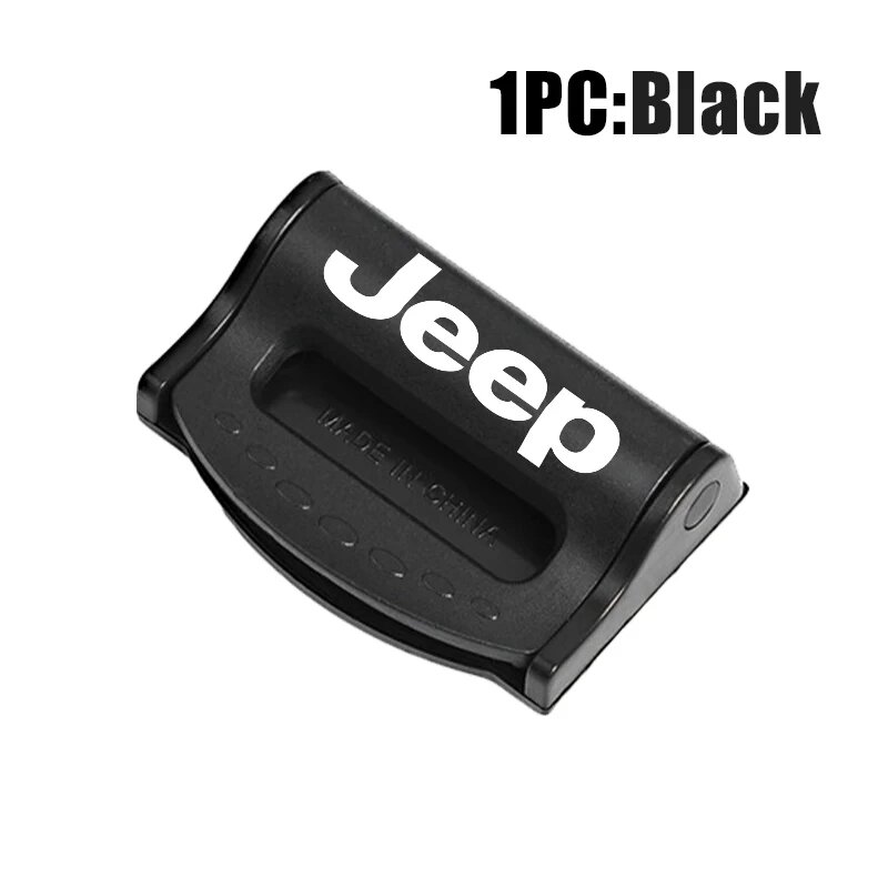 Для Jeep автомобильный ремень безопасности стопор пряжка зажим крепление ремня black-1PCS