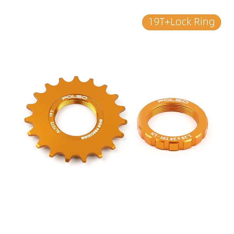 POLSO Звездочка 19T Golden с кольцом