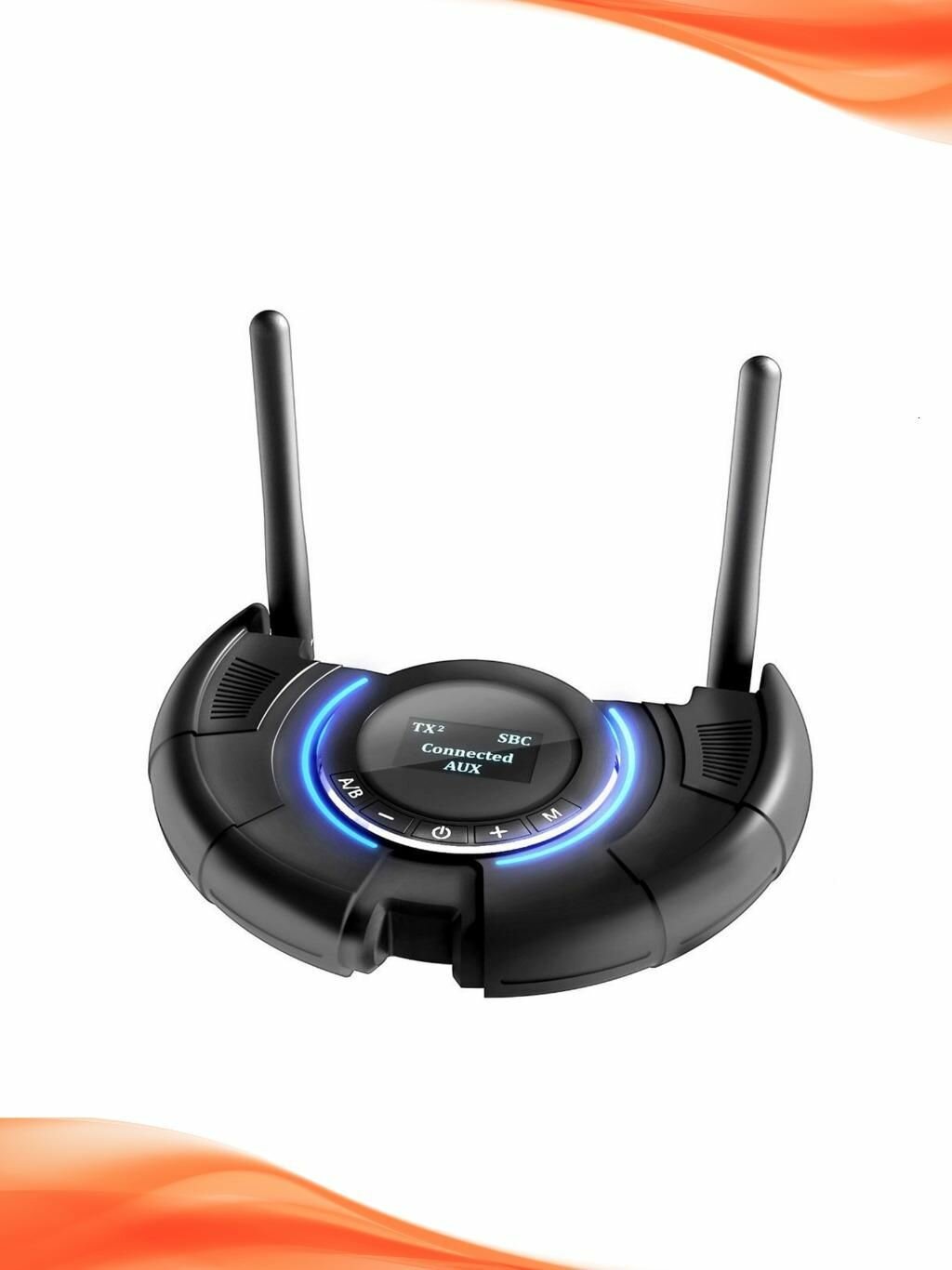 Беспроводной аудиоадаптер 120 м с технологией aptX