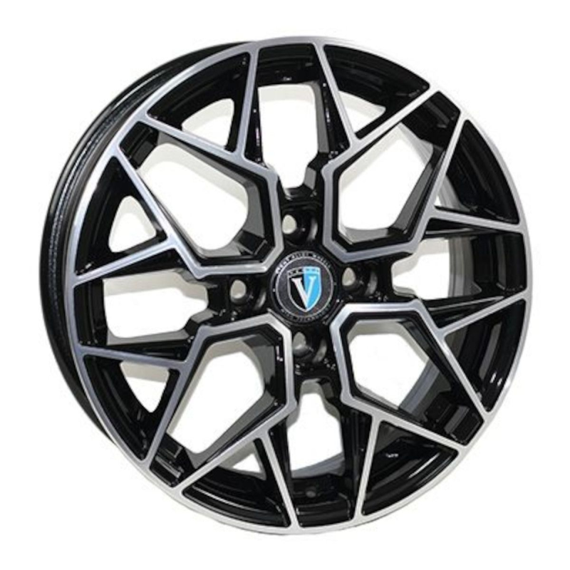 Диск колесный Tech Line Venti 1420 5,5x14 4x100 Dia60.1 ET40 цвет BD (черный с проточкой)