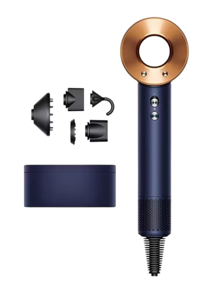Фен Dyson Supersonic HD08 Prussian Blue/Copper с кейсом
