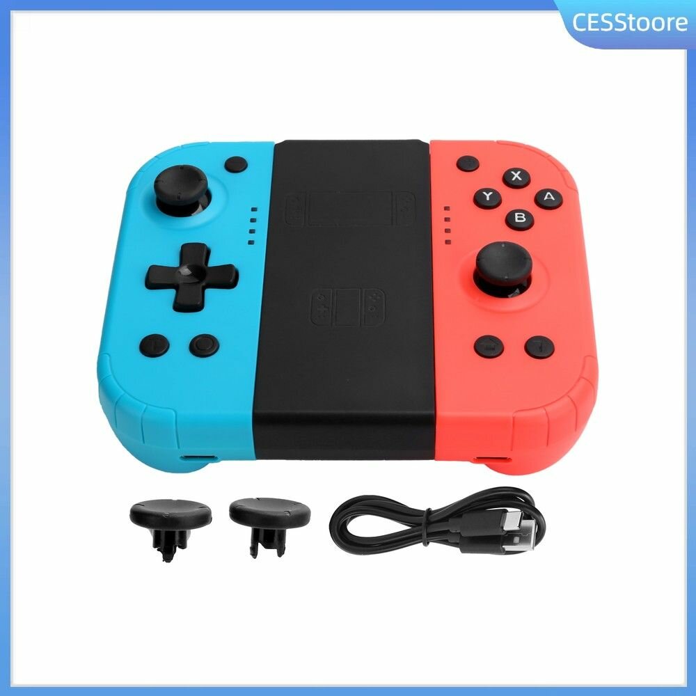 Пара беспроводных геймпадов для замены контроллеров, красный и синий