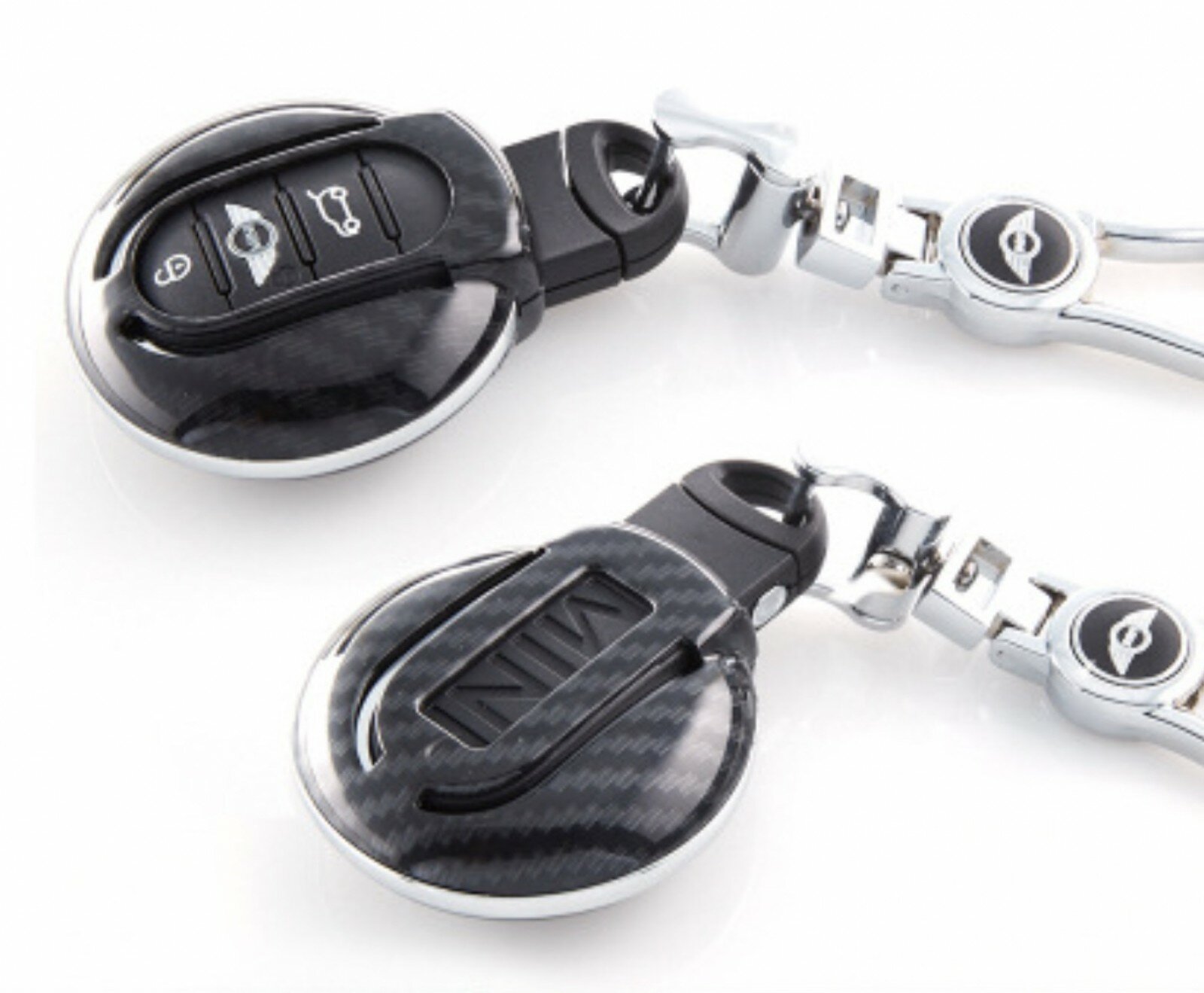 Чехол с брелком MyPads для автомобильного ключа MINI с защитой и стильным дизайном