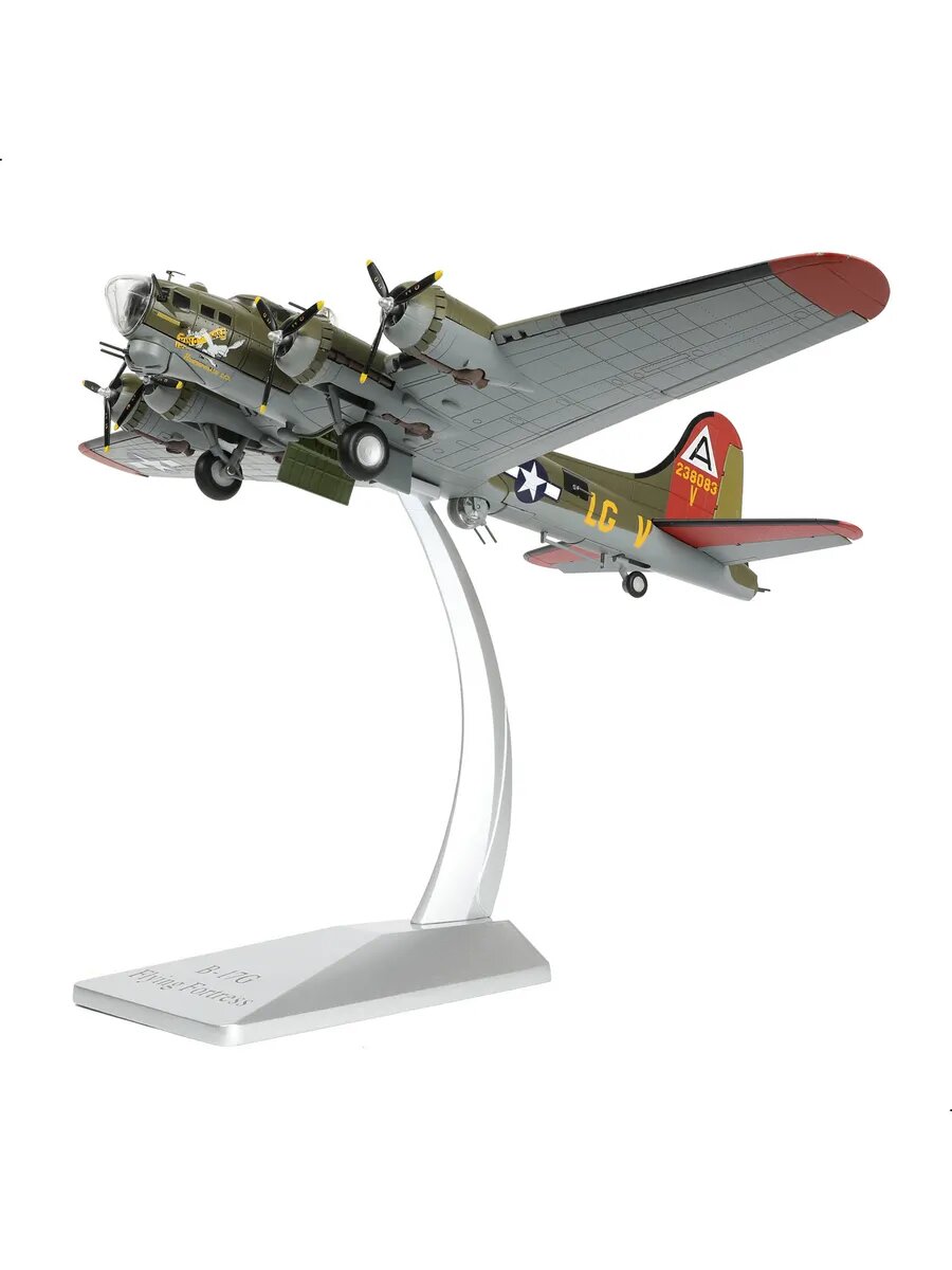 Модель самолета B-17 Flying Fortress 1/72 металл ВМВ