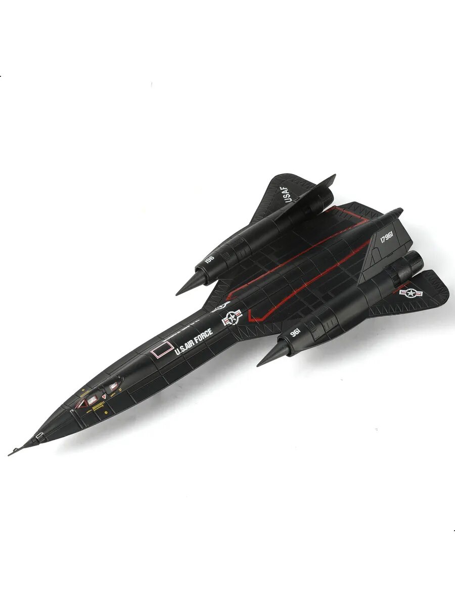 Модель самолета SR-71 Blackbird 17961 1/144 металл