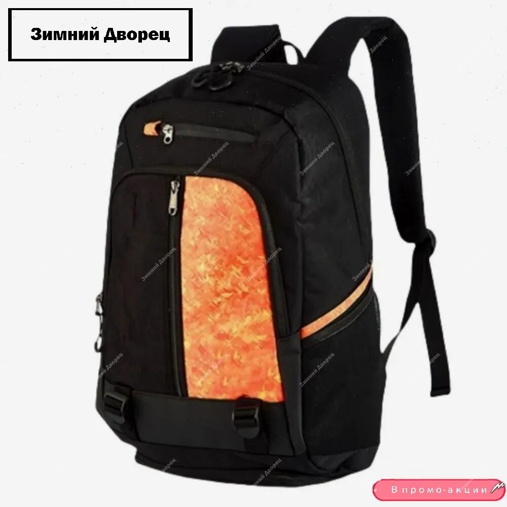 Рюкзак Butterfly Equipment Black/Blue для настольного тенниса, стильный и функциональный — фото 1