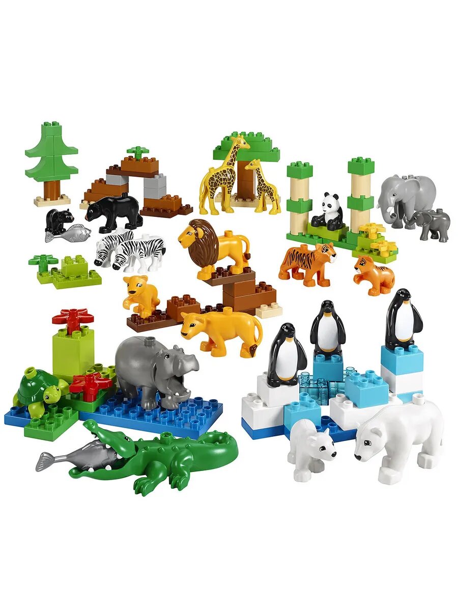 Lego 45012 Дикие животные Duplo (В исполнении "Моя Москва")