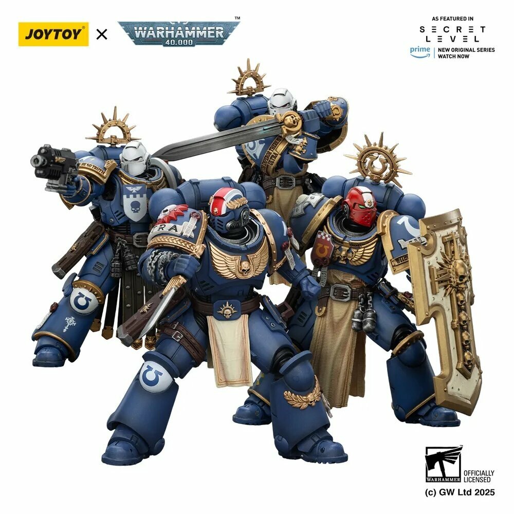 Подвижная фигурка JOYTOY Warhammer 40K 1/18 Action Figures Ultramarines