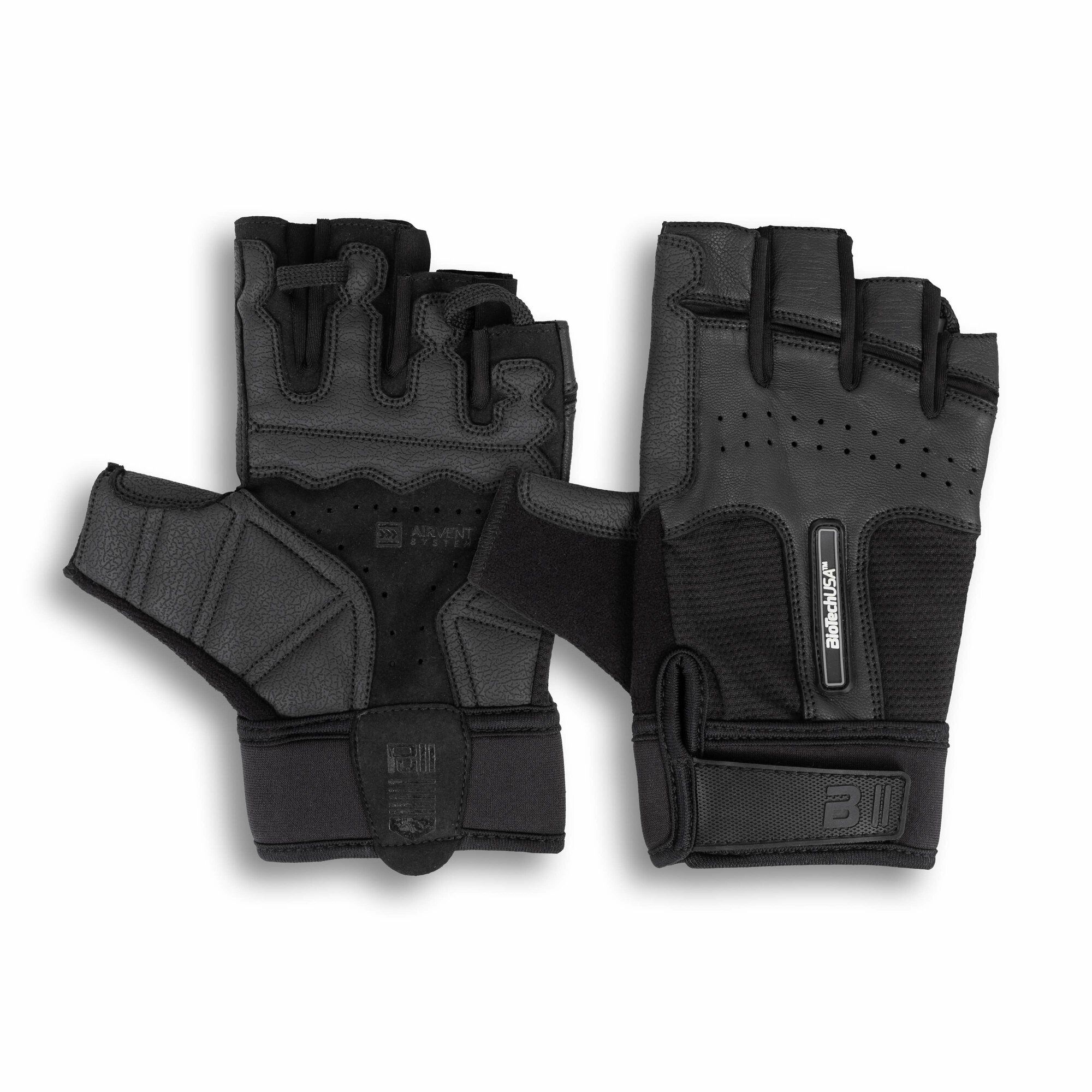 Перчатки BioTechUSA Toronto gloves black, размер M