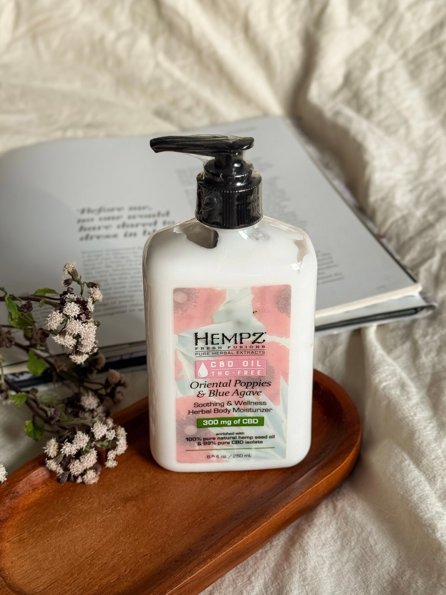 Hempz Fresh Fusions Oriental Poppies & Blue Agave Восточный мак и Голубая агава 250 мл