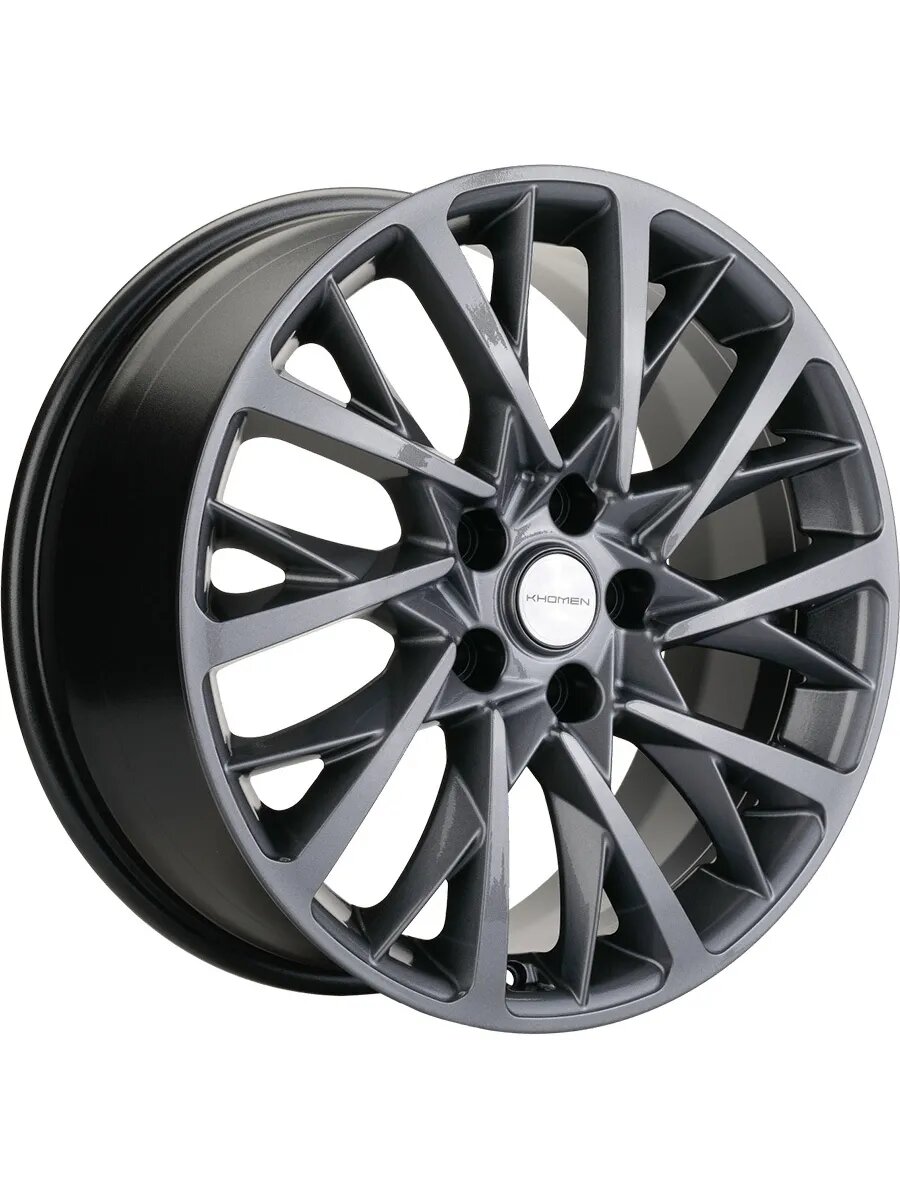 Диски KHW1804, литые, алюминий, серый, межболтовое 5x112, D57,1