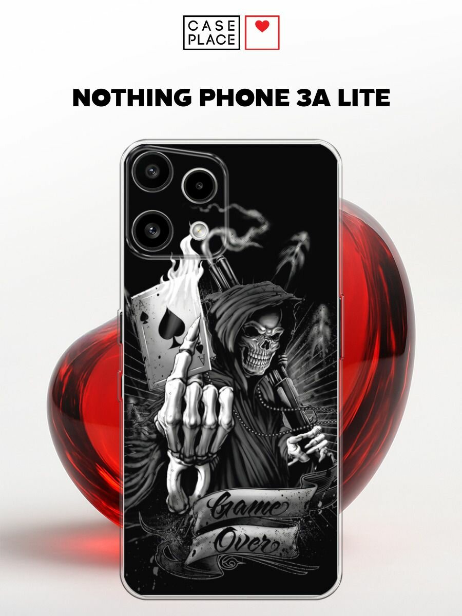 Чехол на Nothing Phone 3a Lite / Нофинг Фон 3a Лайт с принтом Конец игры