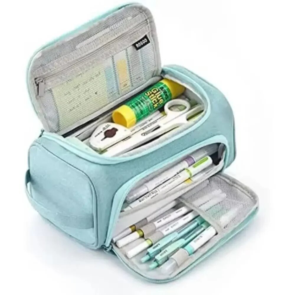 Пенал холст Green-22x12x12cm