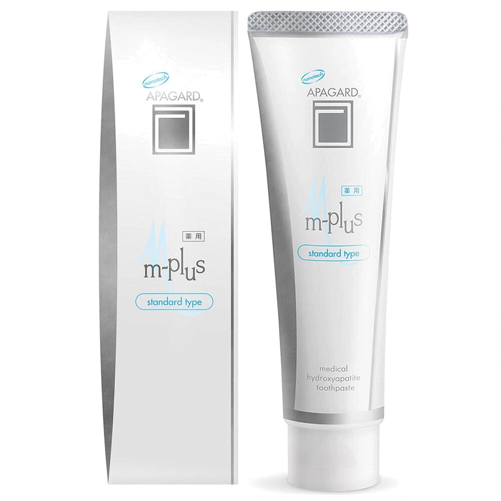 Профилактическая зубная паста Apagard M-plus, с нано-гидроксиапатитом, 125 мл
