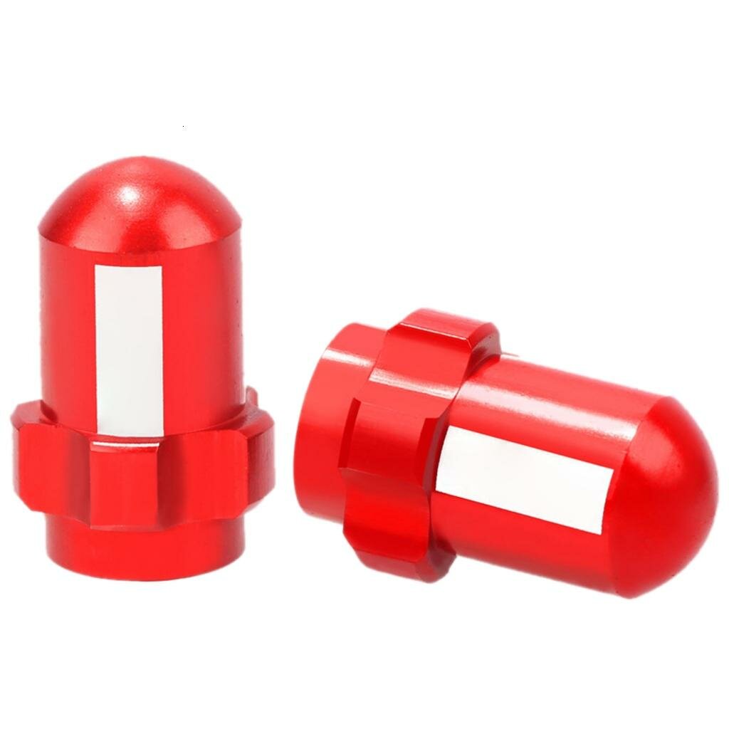 Колпачки для вентилей велосипедных шин, Красный Клапан Шредера