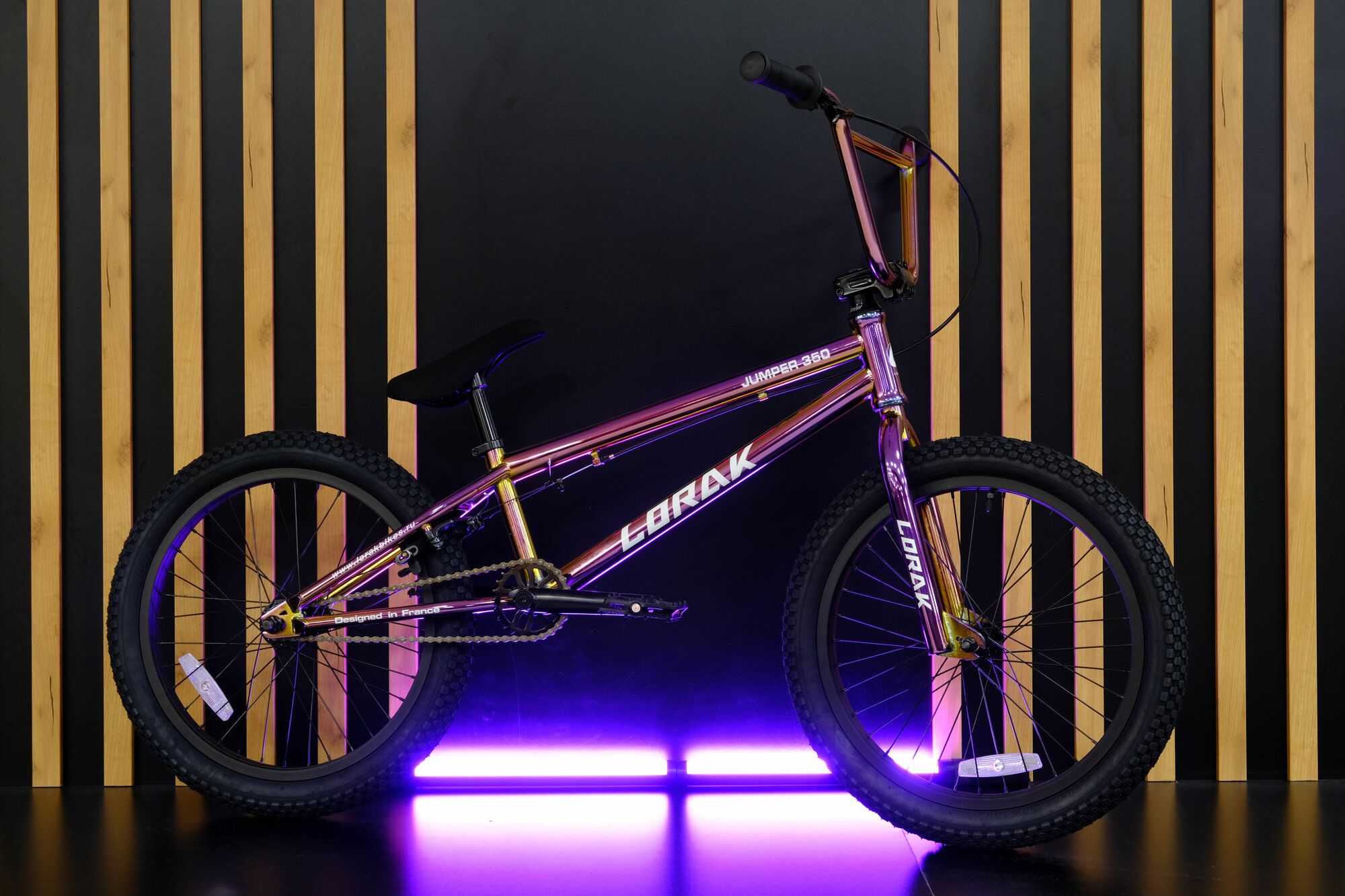 Велосипед Lorak JUMPER 350, бензиновый, 20", BMX, стрит, 1 скорость, вес 11кг