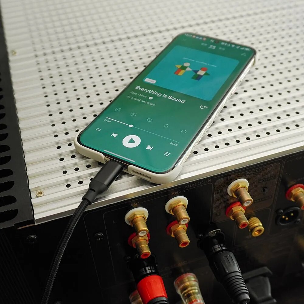 Аудиокабель USB Type-C на XLR, 2 м, черный, для студийной записи — фото 1