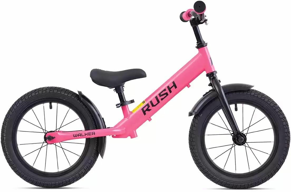 Беговел RUSH HOUR Walker, диаметр колес 14", розовый