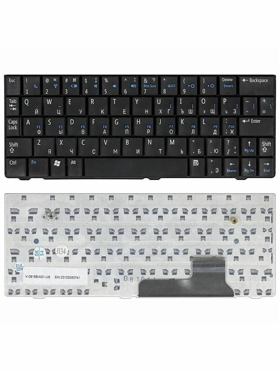 Клавиатура для ноутбука Dell Inspiron Mini 9, 910